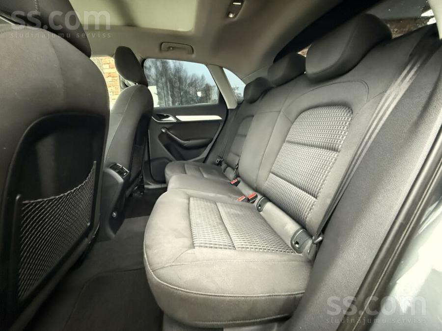 Pelēks Audi Q3 2015 Talsi, ar dzinēja tilpumu 2.00 L un nobraukumu 195 tūkst. km par 13970 €, foto 9 vietnē AUTOMOTO.COM.LV