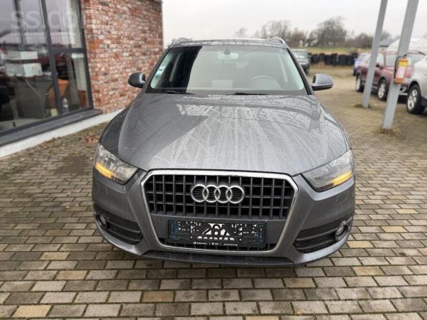 Grey Audi Q3 2015 in Talsi, with an engine capacity of 2.00 L and mileage of 195 thousand km for 13470 €, photo 7 on AUTOMOTO.COM.LV