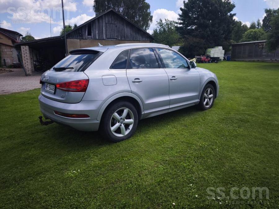 Pelēks Audi Q3 2015 Cēsis, ar dzinēja tilpumu 2.00 L un nobraukumu 234 tūkst. km par 12000 €, foto 6 vietnē AUTOMOTO.COM.LV