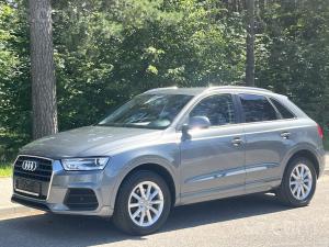 Grey Audi Q3 2015 in Valmiera, with an engine capacity of 2.00 L and mileage of 0 thousand km for 14500 €, photo  on AUTOMOTO.COM.LV