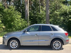 Grey Audi Q3 2015 in Valmiera, with an engine capacity of 2.00 L and mileage of 0 thousand km for 14500 €, photo 4 on AUTOMOTO.COM.LV