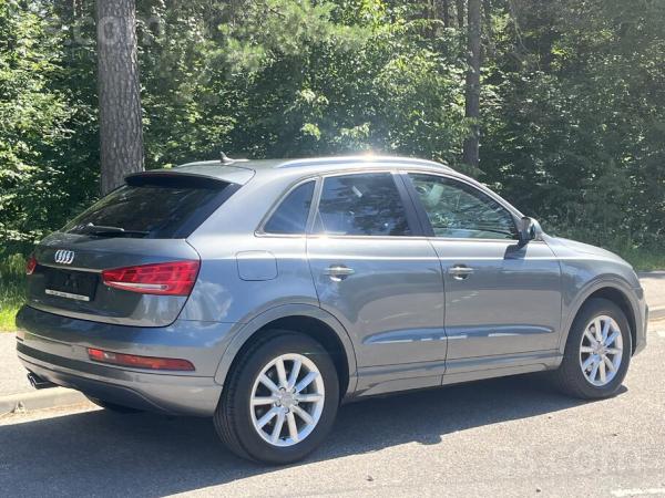 Grey Audi Q3 2015 in Valmiera, with an engine capacity of 2.00 L and mileage of 0 thousand km for 14500 €, photo 4 on AUTOMOTO.COM.LV