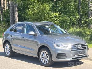 Grey Audi Q3 2015 in Valmiera, with an engine capacity of 2.00 L and mileage of 0 thousand km for 14500 €, photo 7 on AUTOMOTO.COM.LV
