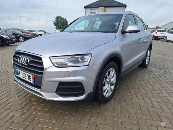 Grey Audi Q3 2015 in Taurage, with an engine capacity of 1.97 L and mileage of 306 thousand km for 8900 €, photo 1 on AUTOMOTO.COM.LV