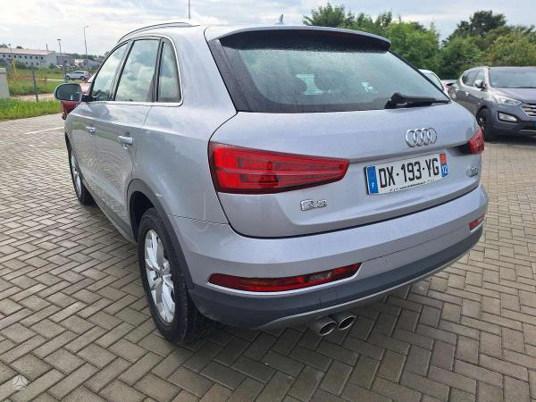Grey Audi Q3 2015 in Taurage, with an engine capacity of 1.97 L and mileage of 306 thousand km for 8900 €, photo 3 on AUTOMOTO.COM.LV