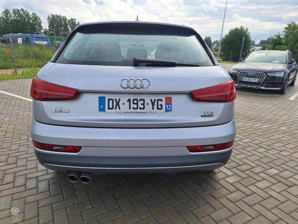 Grey Audi Q3 2015 in Taurage, with an engine capacity of 1.97 L and mileage of 306 thousand km for 8900 €, photo 4 on AUTOMOTO.COM.LV