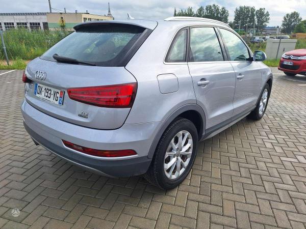 Grey Audi Q3 2015 in Taurage, with an engine capacity of 1.97 L and mileage of 306 thousand km for 8900 €, photo 5 on AUTOMOTO.COM.LV