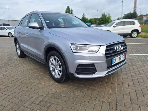 Grey Audi Q3 2015 in Taurage, with an engine capacity of 1.97 L and mileage of 306 thousand km for 8900 €, photo 7 on AUTOMOTO.COM.LV