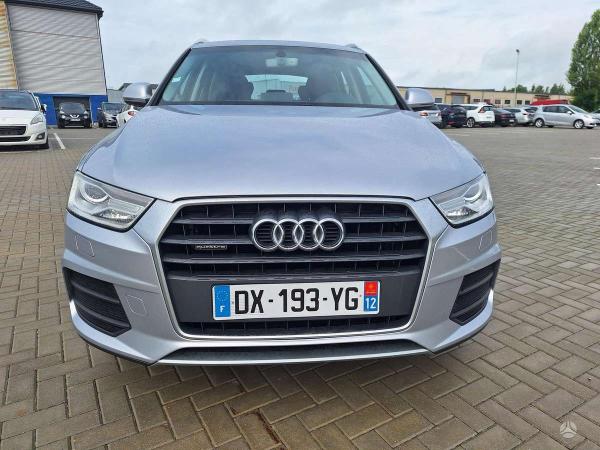 Grey Audi Q3 2015 in Taurage, with an engine capacity of 1.97 L and mileage of 306 thousand km for 8900 €, photo 8 on AUTOMOTO.COM.LV