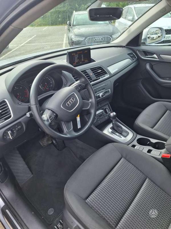 Grey Audi Q3 2015 in Taurage, with an engine capacity of 1.97 L and mileage of 306 thousand km for 8900 €, photo 10 on AUTOMOTO.COM.LV