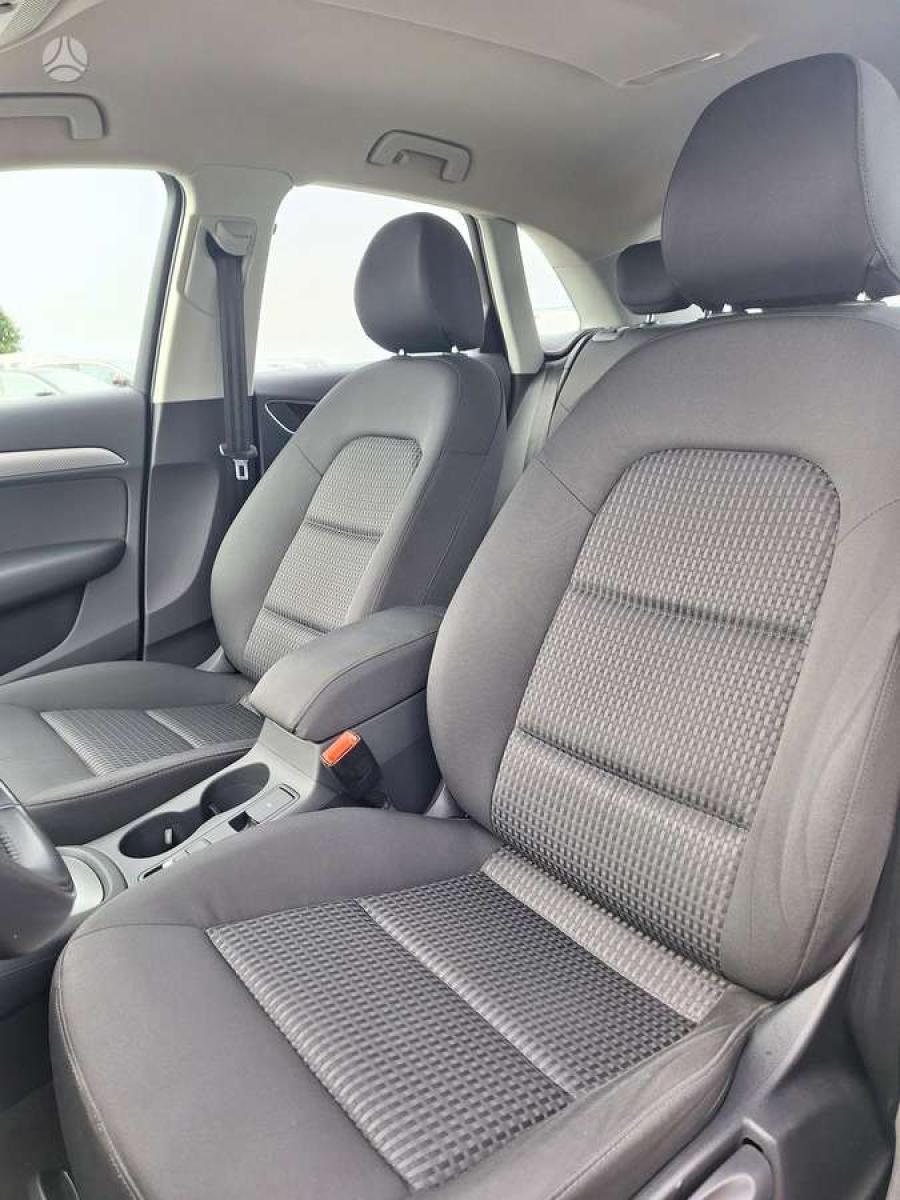 Grey Audi Q3 2015 in Taurage, with an engine capacity of 1.97 L and mileage of 306 thousand km for 8900 €, photo 12 on AUTOMOTO.COM.LV