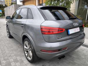 Grey Audi Q3 2015 in Siauliai, with an engine capacity of 1.98 L and mileage of 268 thousand km for 5900 €, photo  on AUTOMOTO.COM.LV