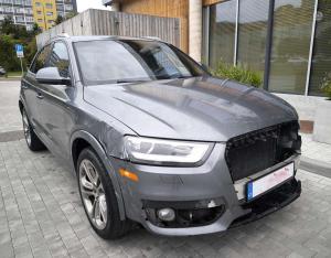 Grey Audi Q3 2015 in Siauliai, with an engine capacity of 1.98 L and mileage of 268 thousand km for 5900 €, photo 5 on AUTOMOTO.COM.LV