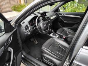 Grey Audi Q3 2015 in Siauliai, with an engine capacity of 1.98 L and mileage of 268 thousand km for 5900 €, photo 8 on AUTOMOTO.COM.LV