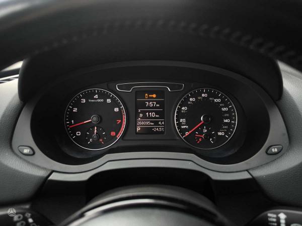 Grey Audi Q3 2015 in Siauliai, with an engine capacity of 1.98 L and mileage of 268 thousand km for 5900 €, photo 9 on AUTOMOTO.COM.LV