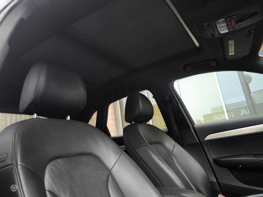 Grey Audi Q3 2015 in Siauliai, with an engine capacity of 1.98 L and mileage of 268 thousand km for 5900 €, photo 14 on AUTOMOTO.COM.LV