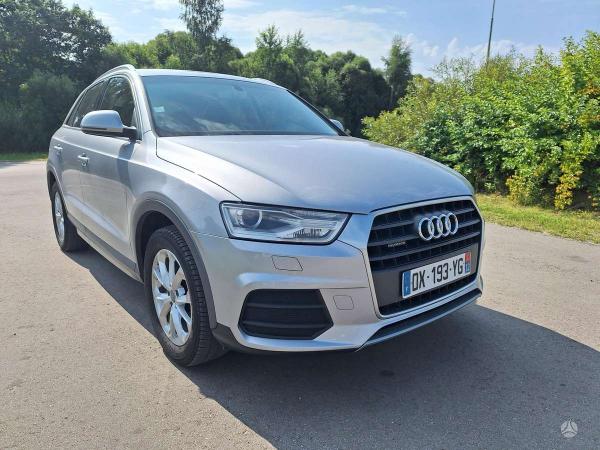 Grey Audi Q3 2015 in Taurage, with an engine capacity of 1.97 L and mileage of 306 thousand km for 8300 €, photo 7 on AUTOMOTO.COM.LV