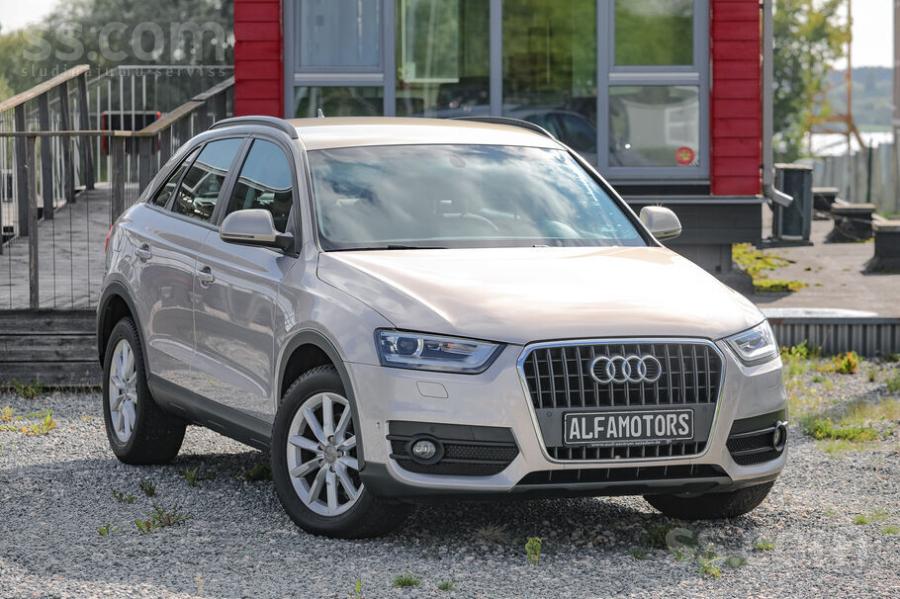 Grey Audi Q3 2015 in Riga, with an engine capacity of 1.40 L and mileage of 92 thousand km for 12490 €, photo 3 on AUTOMOTO.COM.LV