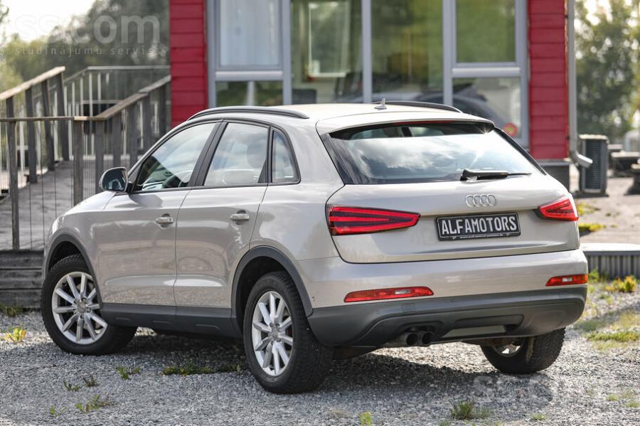 Grey Audi Q3 2015 in Riga, with an engine capacity of 1.40 L and mileage of 92 thousand km for 12490 €, photo 4 on AUTOMOTO.COM.LV
