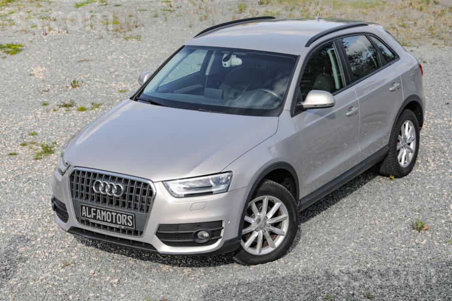 Grey Audi Q3 2015 in Riga, with an engine capacity of 1.40 L and mileage of 92 thousand km for 12490 €, photo 6 on AUTOMOTO.COM.LV