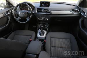 Grey Audi Q3 2015 in Riga, with an engine capacity of 1.40 L and mileage of 92 thousand km for 12490 €, photo 7 on AUTOMOTO.COM.LV