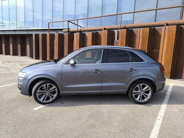 Grey Audi Q3 2015 in Kaunas, with an engine capacity of 2.00 L and mileage of 130 thousand km for 13000 €, photo 5 on AUTOMOTO.COM.LV