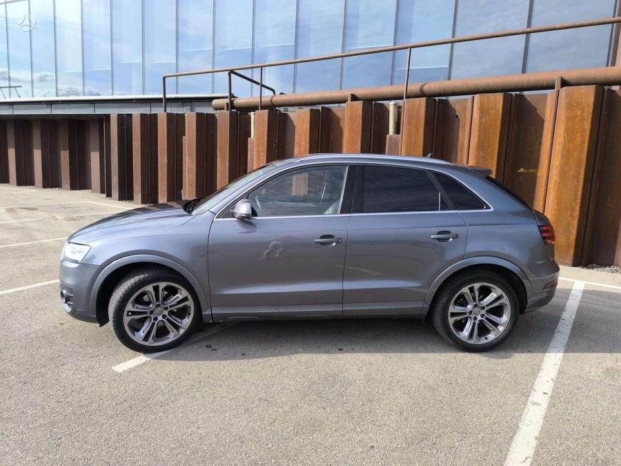 Pelēks Audi Q3 2015 Kauņa, ar dzinēja tilpumu 2.00 L un nobraukumu 130 tūkst. km par 13000 €, foto 5 vietnē AUTOMOTO.COM.LV