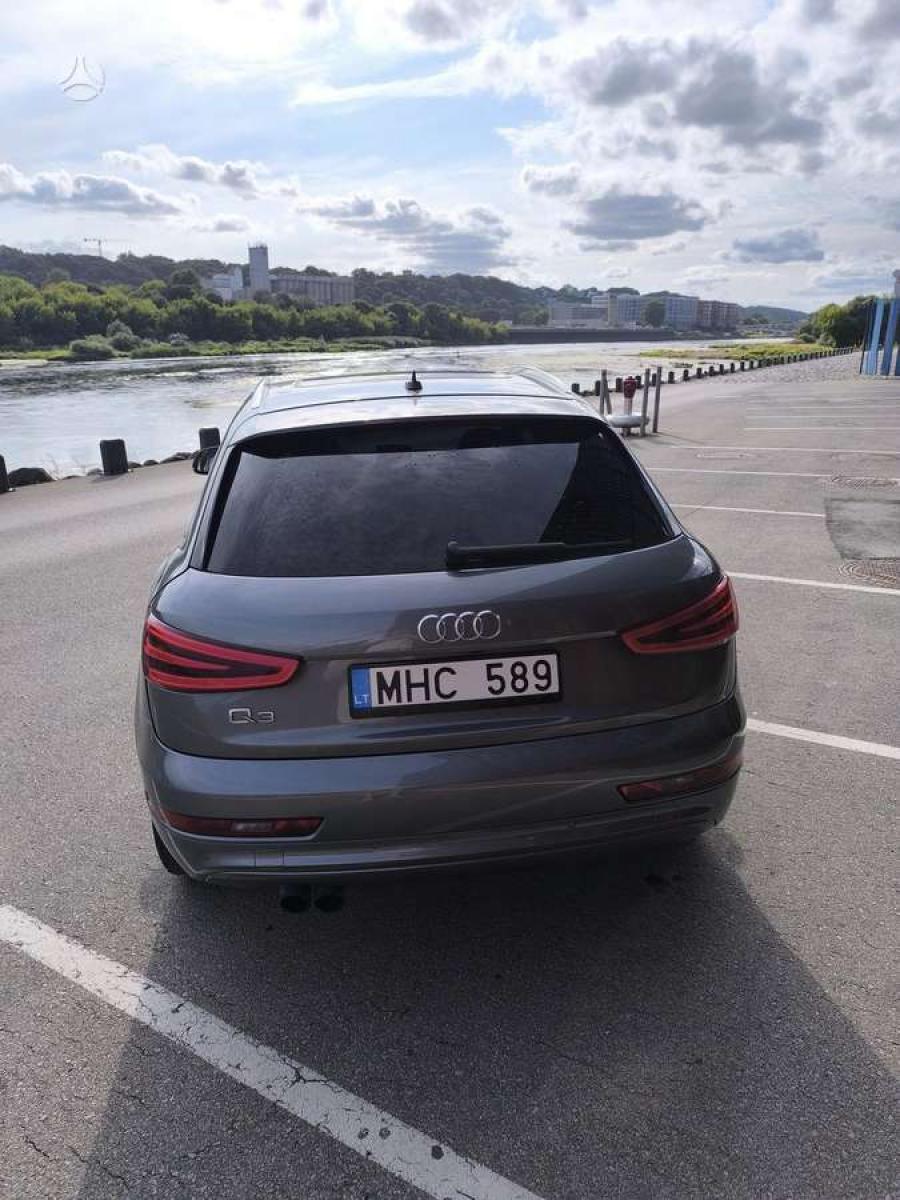 Pelēks Audi Q3 2015 Kauņa, ar dzinēja tilpumu 2.00 L un nobraukumu 130 tūkst. km par 13000 €, foto 12 vietnē AUTOMOTO.COM.LV
