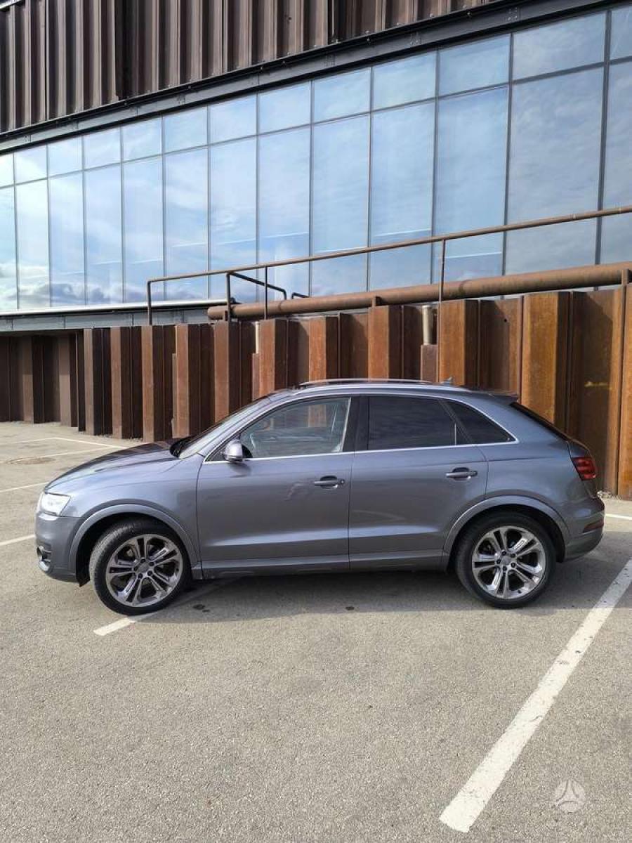 Pelēks Audi Q3 2015 Kauņa, ar dzinēja tilpumu 2.00 L un nobraukumu 130 tūkst. km par 13000 €, foto 14 vietnē AUTOMOTO.COM.LV