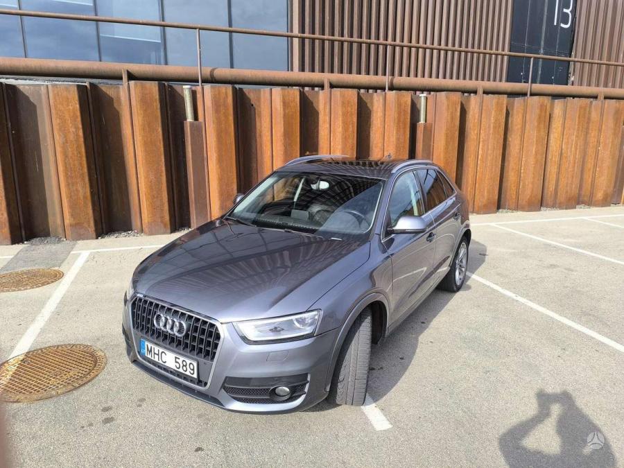 Pelēks Audi Q3 2015 Kauņa, ar dzinēja tilpumu 2.00 L un nobraukumu 130 tūkst. km par 13000 €, foto 16 vietnē AUTOMOTO.COM.LV