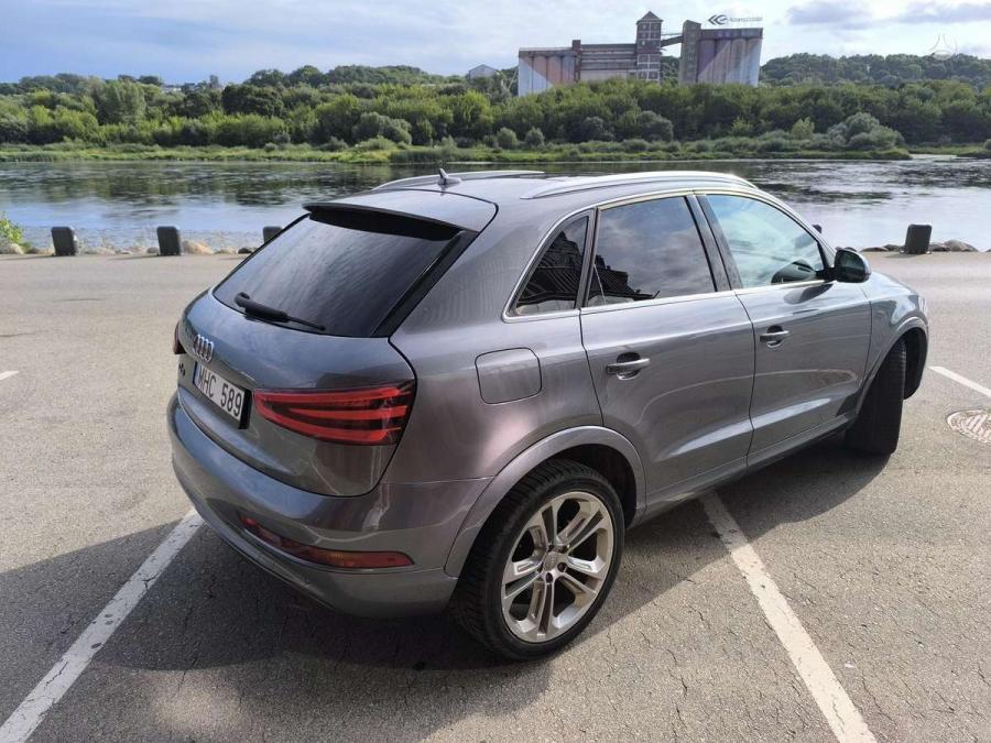 Pelēks Audi Q3 2015 Kauņa, ar dzinēja tilpumu 2.00 L un nobraukumu 130 tūkst. km par 13000 €, foto 17 vietnē AUTOMOTO.COM.LV