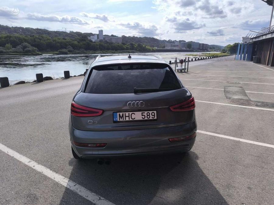Pelēks Audi Q3 2015 Kauņa, ar dzinēja tilpumu 2.00 L un nobraukumu 130 tūkst. km par 13000 €, foto 18 vietnē AUTOMOTO.COM.LV