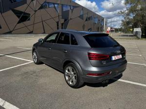 Grey Audi Q3 2015 in Siauliai, with an engine capacity of 1.98 L and mileage of 269 thousand km for 9200 €, photo 5 on AUTOMOTO.COM.LV