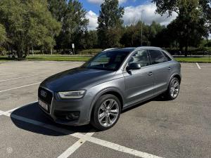 Grey Audi Q3 2015 in Siauliai, with an engine capacity of 1.98 L and mileage of 269 thousand km for 9200 €, photo 7 on AUTOMOTO.COM.LV