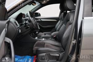 Grey Audi Q3 2015 in Tukums, with an engine capacity of 2.00 L and mileage of 246 thousand km for 13900 €, photo 8 on AUTOMOTO.COM.LV