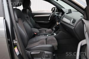 Grey Audi Q3 2015 in Tukums, with an engine capacity of 2.00 L and mileage of 246 thousand km for 13900 €, photo 11 on AUTOMOTO.COM.LV