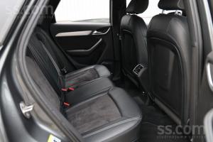 Grey Audi Q3 2015 in Tukums, with an engine capacity of 2.00 L and mileage of 246 thousand km for 13900 €, photo 12 on AUTOMOTO.COM.LV