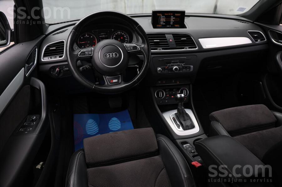 Grey Audi Q3 2015 in Tukums, with an engine capacity of 2.00 L and mileage of 246 thousand km for 13900 €, photo 24 on AUTOMOTO.COM.LV
