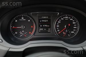 Grey Audi Q3 2015 in Tukums, with an engine capacity of 2.00 L and mileage of 246 thousand km for 13900 €, photo 25 on AUTOMOTO.COM.LV