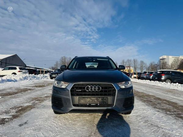 Pelēks Audi Q3 2016 Tauragė, ar dzinēja tilpumu 1.97 L un nobraukumu 300 tūkst. km par 11300 €, foto 1 vietnē AUTOMOTO.COM.LV