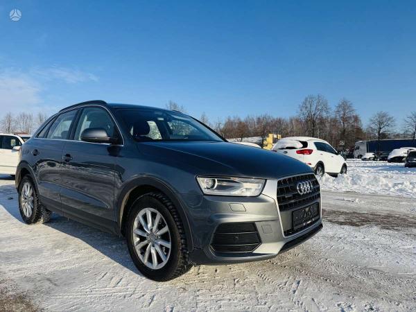 Pelēks Audi Q3 2016 Tauragė, ar dzinēja tilpumu 1.97 L un nobraukumu 300 tūkst. km par 11300 €, foto 2 vietnē AUTOMOTO.COM.LV