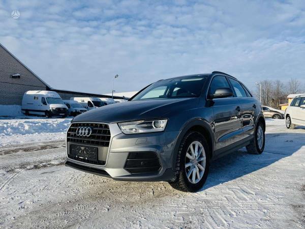Pelēks Audi Q3 2016 Tauragė, ar dzinēja tilpumu 1.97 L un nobraukumu 300 tūkst. km par 11300 €, foto 8 vietnē AUTOMOTO.COM.LV