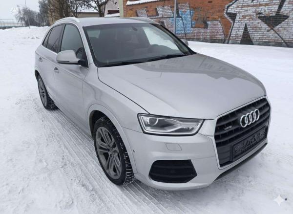 Pelēks Audi Q3 2016 Šauļi, ar dzinēja tilpumu 2.00 L un nobraukumu 217 tūkst. km par 9700 €, foto 3 vietnē AUTOMOTO.COM.LV