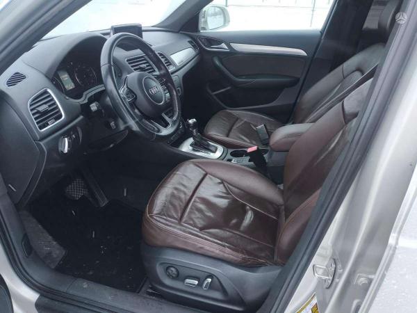 Pelēks Audi Q3 2016 Šauļi, ar dzinēja tilpumu 2.00 L un nobraukumu 217 tūkst. km par 9700 €, foto 10 vietnē AUTOMOTO.COM.LV