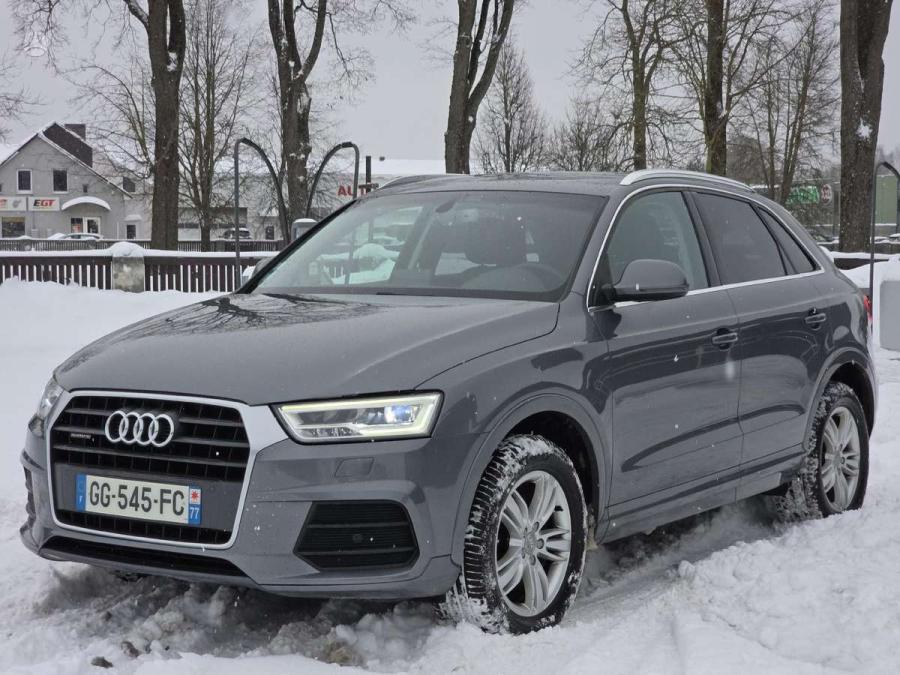Pelēks Audi Q3 2016 Tauragė, ar dzinēja tilpumu 1.97 L un nobraukumu 252 tūkst. km par 13500 €, foto 1 vietnē AUTOMOTO.COM.LV