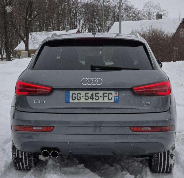 Pelēks Audi Q3 2016 Tauragė, ar dzinēja tilpumu 1.97 L un nobraukumu 252 tūkst. km par 13500 €, foto 6 vietnē AUTOMOTO.COM.LV