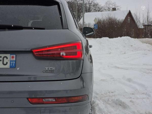 Pelēks Audi Q3 2016 Tauragė, ar dzinēja tilpumu 1.97 L un nobraukumu 252 tūkst. km par 13500 €, foto 7 vietnē AUTOMOTO.COM.LV