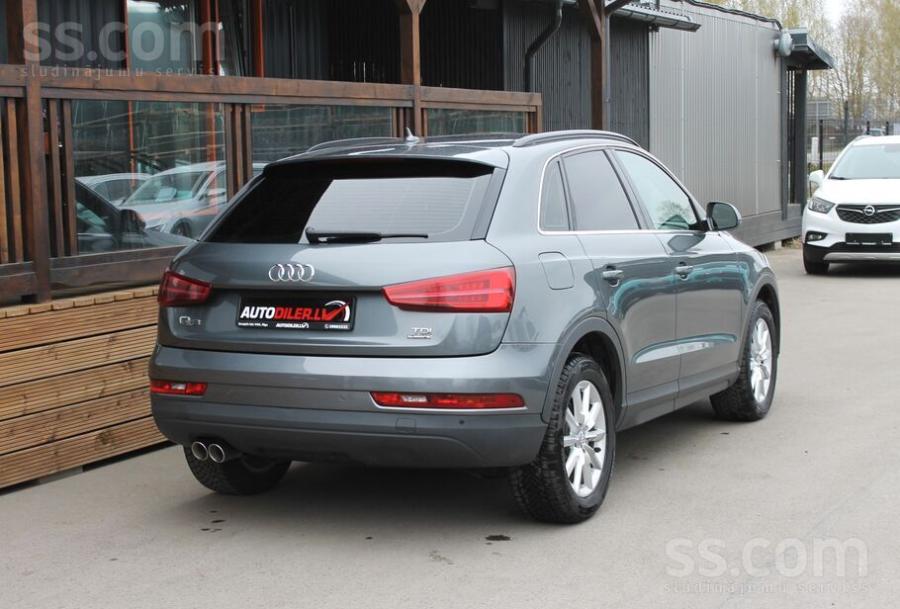 Pelēks Audi Q3 2016 Rīga, ar dzinēja tilpumu 2.00 L un nobraukumu 0 tūkst. km par 12500 €, foto 6 vietnē AUTOMOTO.COM.LV