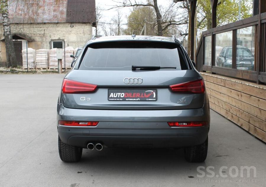 Pelēks Audi Q3 2016 Rīga, ar dzinēja tilpumu 2.00 L un nobraukumu 0 tūkst. km par 12500 €, foto 10 vietnē AUTOMOTO.COM.LV