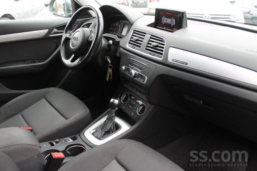 Pelēks Audi Q3 2016 Rīga, ar dzinēja tilpumu 2.00 L un nobraukumu 0 tūkst. km par 12500 €, foto 20 vietnē AUTOMOTO.COM.LV